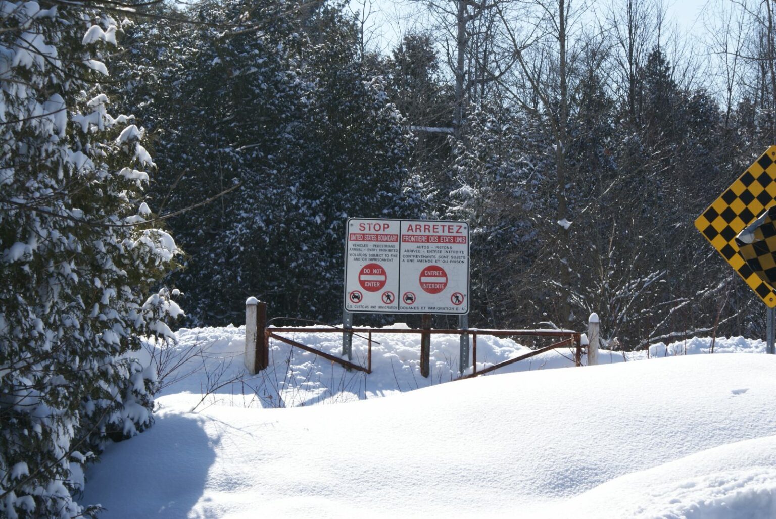 Le chemin Roxham - Vivre au Québec